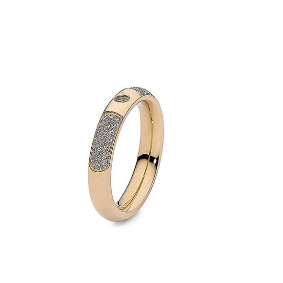 QUDO | Jewelry | New Qudo Basic Ring Deluxe In Gold | Poshmark